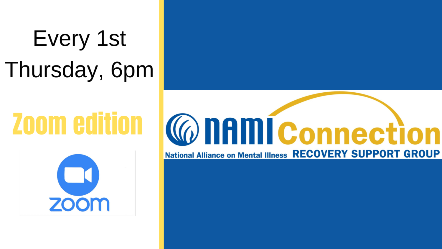 NAMI Connections Support Group | Mental Health & Recovery Services Board