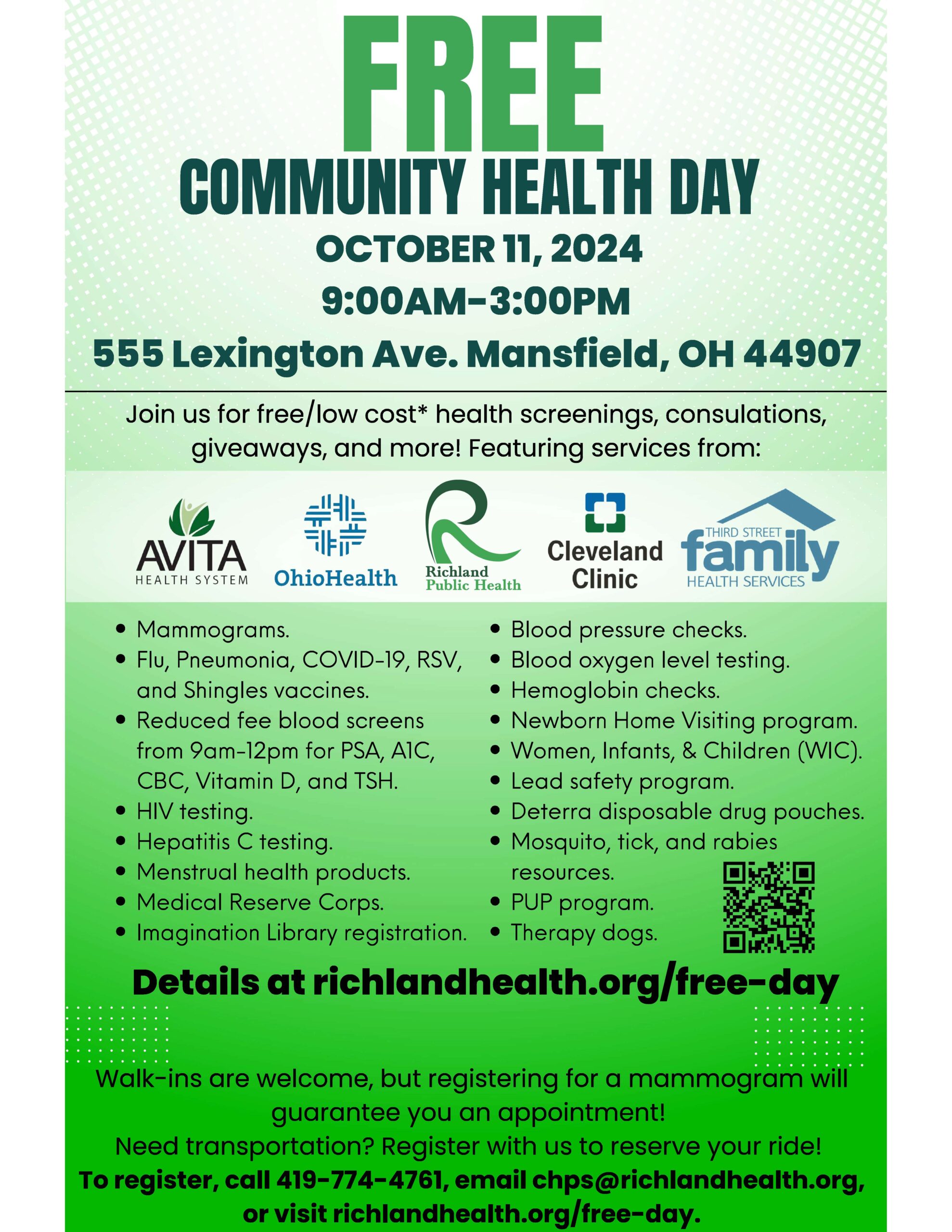 Richland Public Health FREE Community Event | Mental Health & Recovery ...